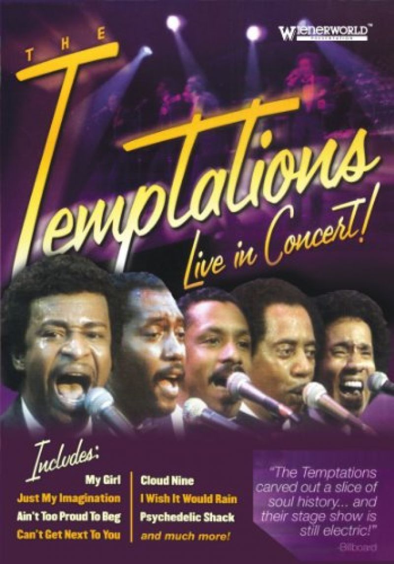 The Temptations - Live In Concert! [DVD] - hitparade.ch